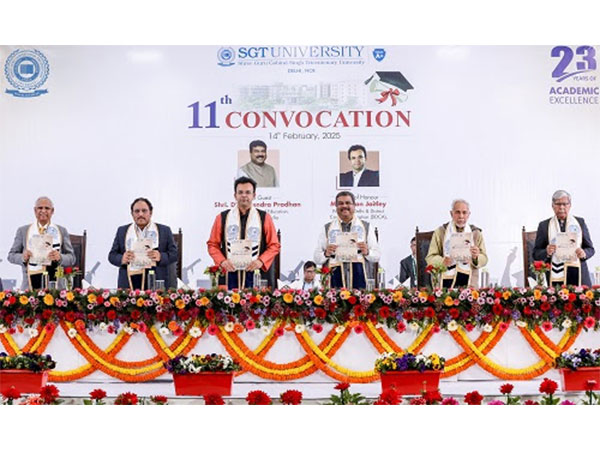 "India Will Be Restored As A Global Power", Says Dharmendra Pradhan, Education Minister at SGT ...