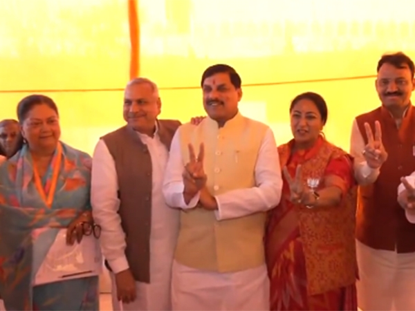 Madhya Pradesh CM Mohan Yadav attends Delhi CM Rekha Gupta's swearing-in