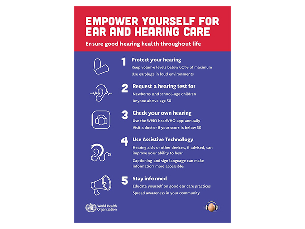 World Hearing Day: WHO South-East Asia promotes hearing health with 5 ...