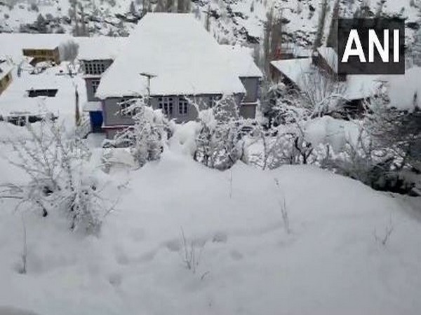 Himachal Pradesh: Lahaul and Spiti covered in white after heavy snowfall