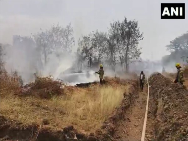 Maharashtra: Fire breaks out near Sanpada Car Shed in Navi Mumbai