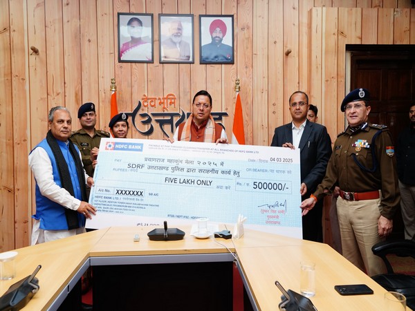 Uttarkhand CM praises SDRF for "efficiency" during Prayagraj Mahakumbh ...