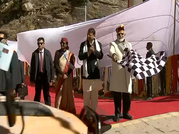 PM Modi flags-off trek and bike rally in Uttarakhand's Harsil