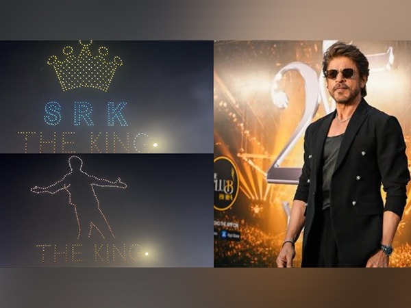 IIFA 2025: Drones illuminate Jaipur sky with SRK's signature pose, as ...