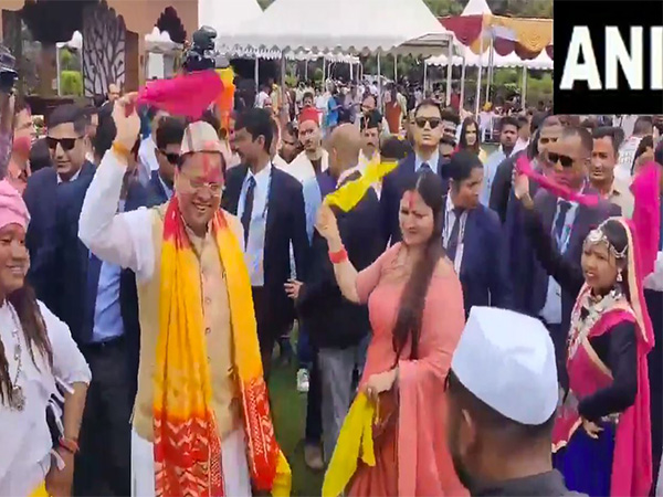 Uttarakhand: CM Dhami attends Holi Milan Utsav, extends greetings to public