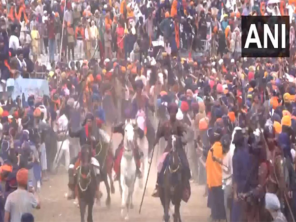 Punjab: Nihang Sikhs display martial skills, stunts at Sikh festival 'Hola Mohalla' in Rupnagar