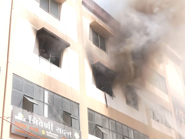 Fire incident reported in Ayodhya's Ram Path, fire tenders present to ...