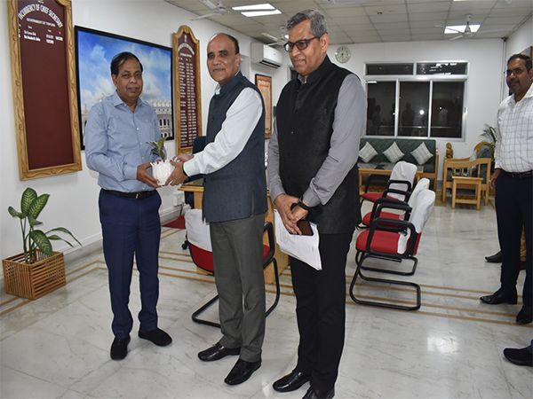 ADG BSF Eastern Command Ravi Gandhi arrives in Tripura for three-day visit