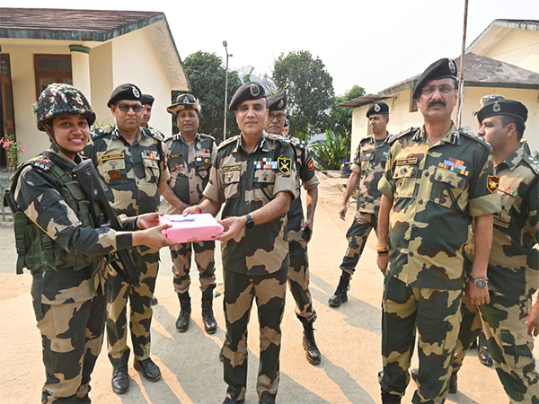 ADG BSF Eastern Command Ravi Gandhi visits BOP Khantalang and ...