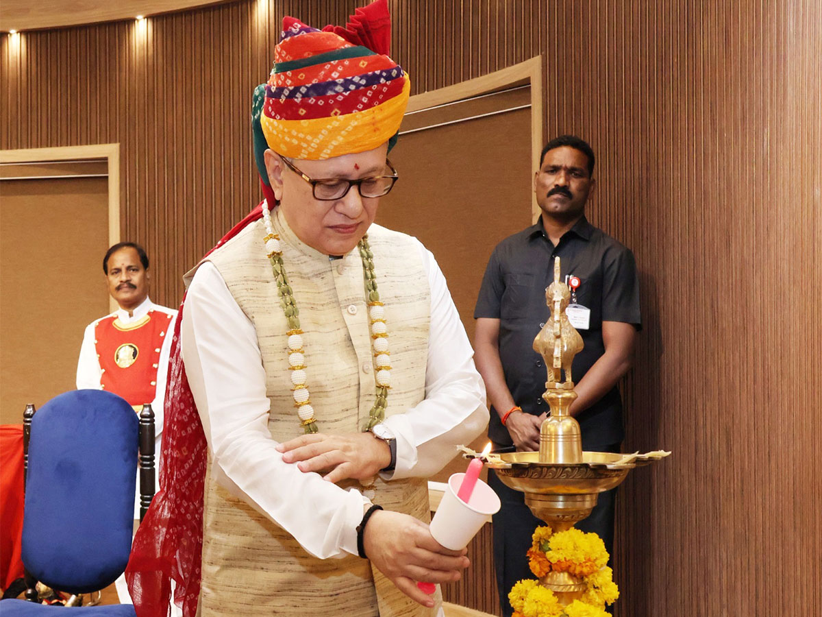 Hyderabad: Governor Jishnu Dev Varma graces Rajasthan Foundation Day ...