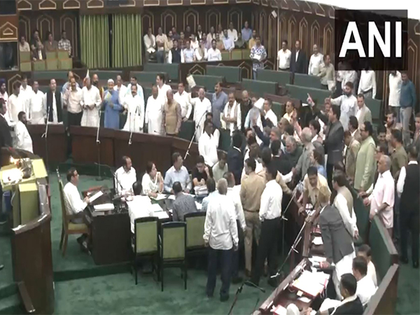 Chaos in Jammu and Kashmir assembly over Waqf Amendment Act; NC MLA's ...
