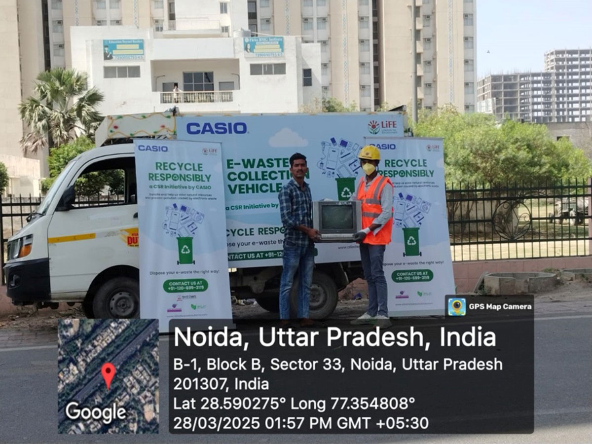 Casio India's Recycle Responsibly Campaign Collects 1800 KGs of E Waste ...
