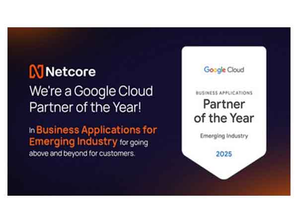 Netcore Cloud Wins 2025 Google Cloud Business Applications Partner of ...