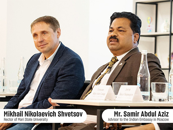 Mari State University had the honor to host Samir Abdul Aziz, Advisor ...