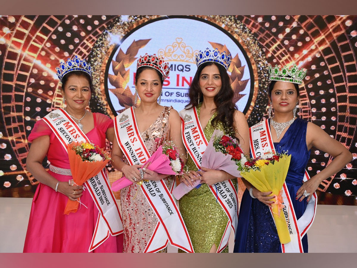 The 14th Season of Mrs. INDIA Queen of Substance 2025 concluded with ...