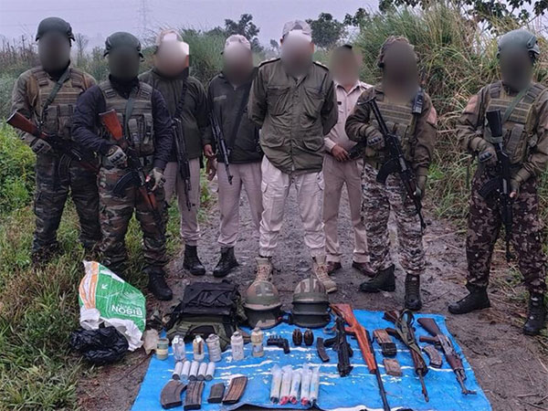 Security forces recover arms, ammunition during joint operations in Manipur
