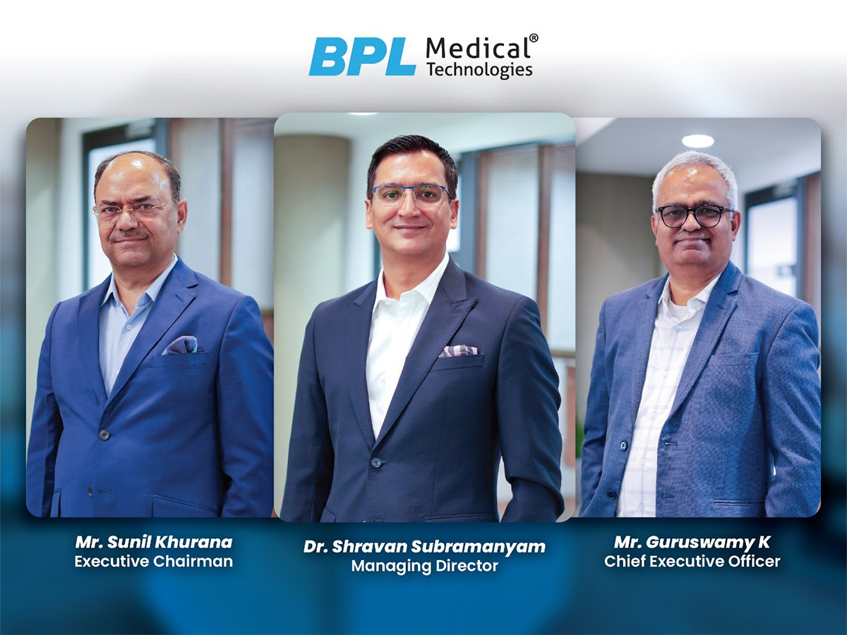 BPL Medical Technologies announces leadership changes