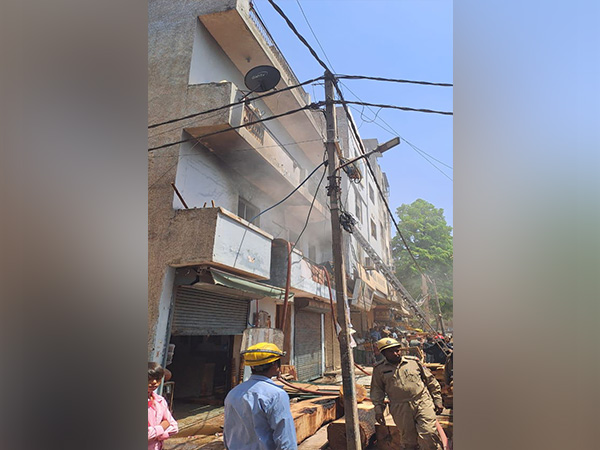 Fire breaks out at timber market in Delhi's Kirti Nagar
