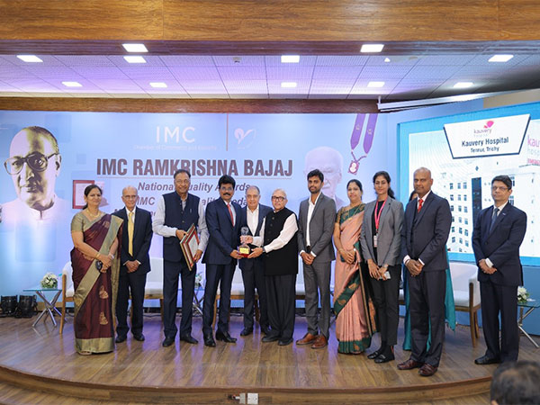 Kauvery Hospital, Tennur Honoured with National Recognition for ...