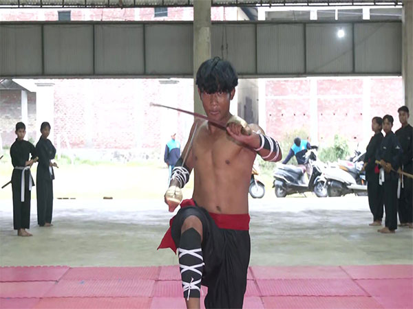 Young Manipuris embrace traditional martial art Thang-Ta