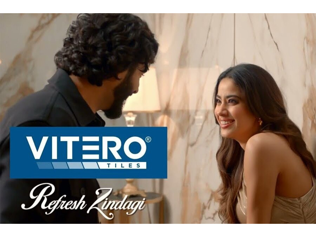 Janhvi Kapoor Endorses Vitero Tiles: A Journey to Market Leadership