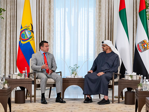 UAE, Ecuadorian Presidents discuss strengthening bilateral cooperation