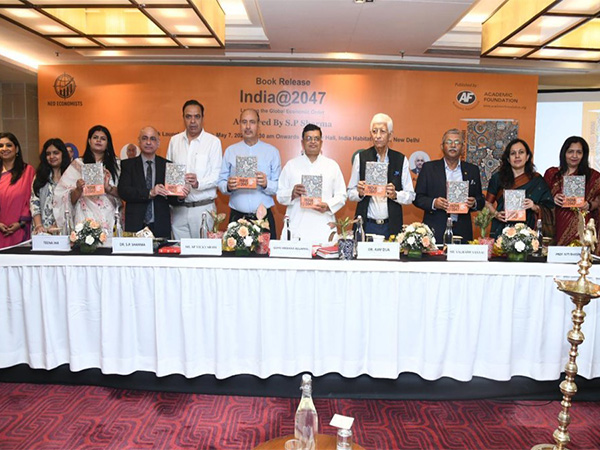 Economist S P Sharma's new book 'India@2047' charts roadmap to Global ...