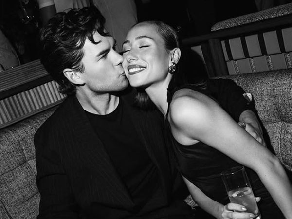 Luke Newton confirms romance with Antonia Roumelioti on Instagram