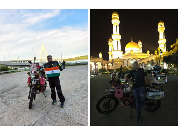 Rider Josh Makes History as First Indian to Enter Brunei by Motorcycle ...