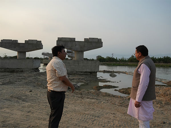 Uttarakhand CM Dhami inspects Indo-Nepal border road project at Banbasa