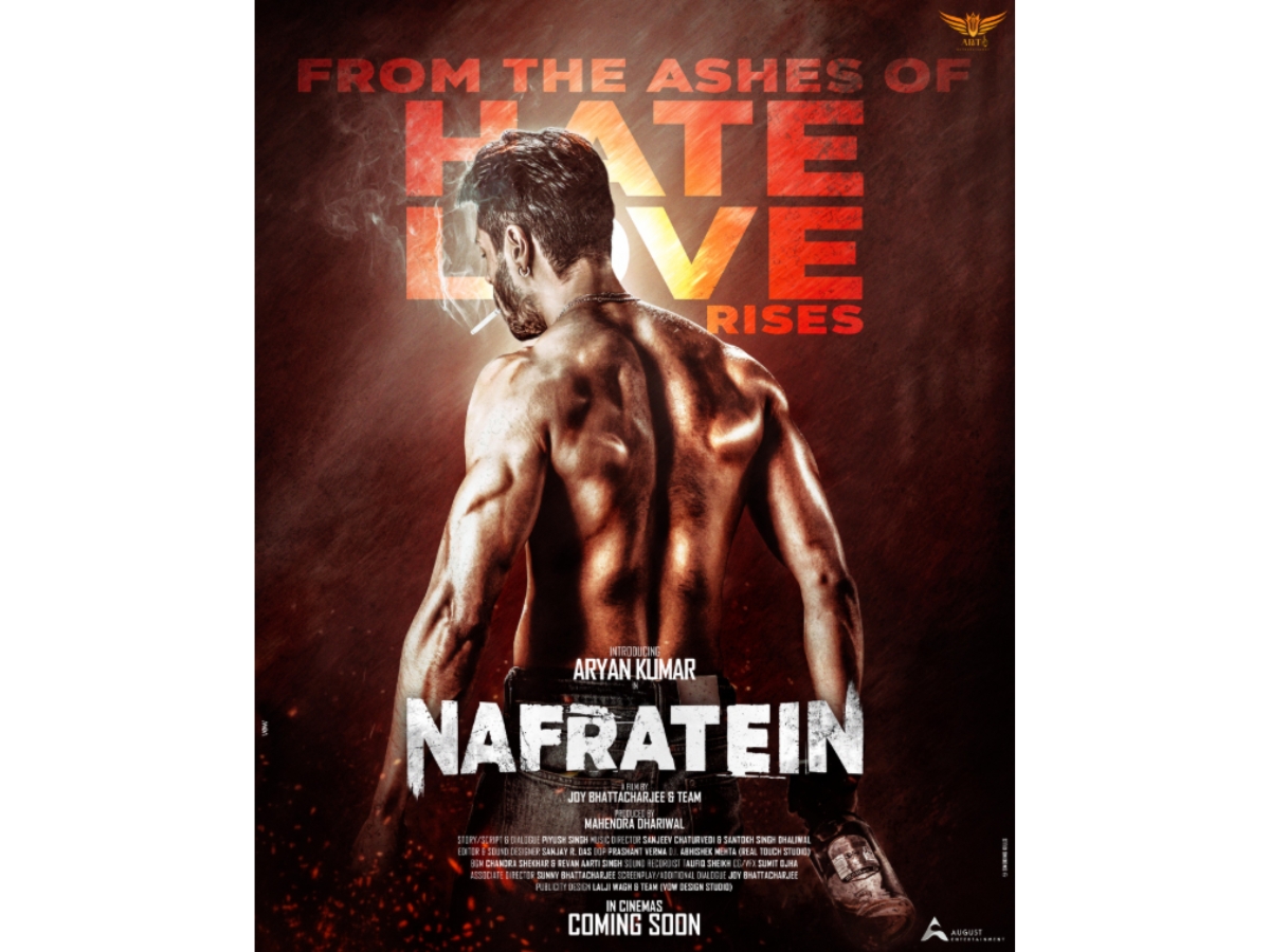 Aryan Kumar's Intense Debut in Nafratein Promises a Power-Packed Ride ...