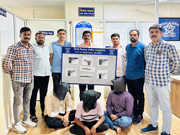 Pune: Police arrest 3, recover indigenous arms, ammunition worth over ...