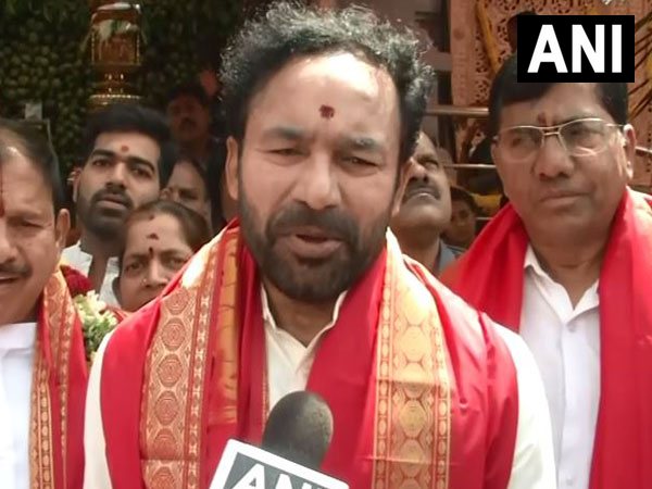 Union Minister G Kishan Reddy attends Brahmotsavam celebrations in ...