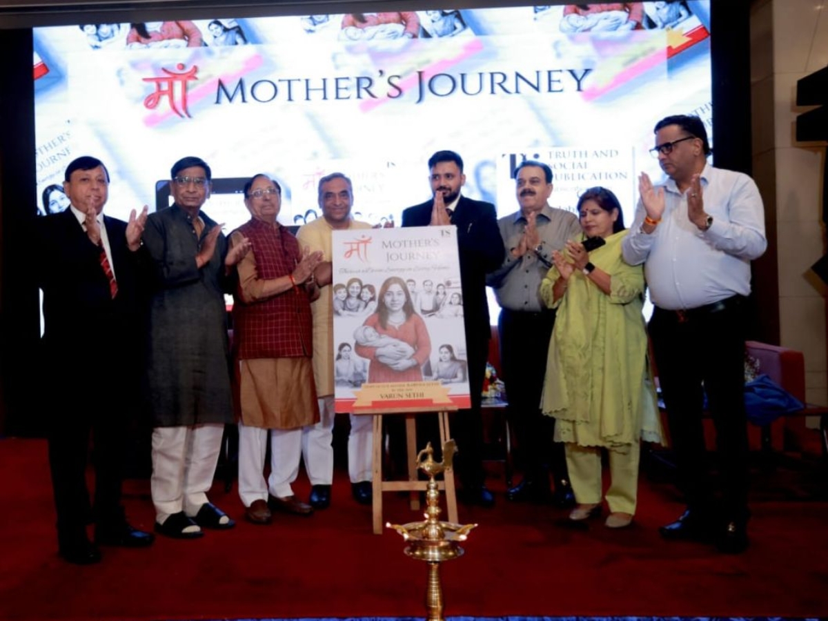 Book Launch of Maa: The Mother's Journey by Varun Sethi Held at ...