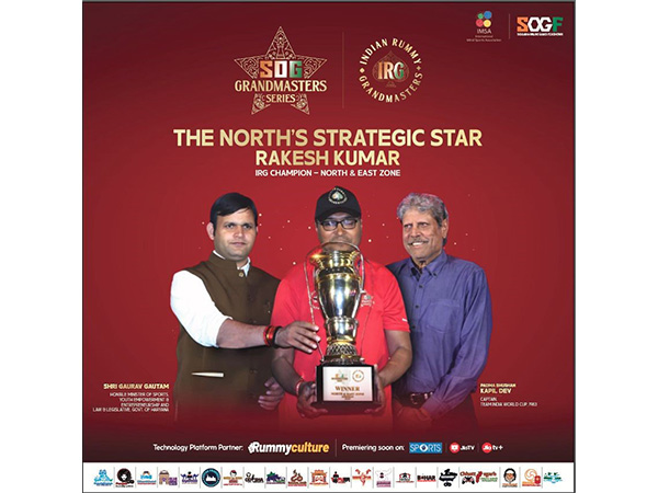 Rakesh Kumar Crowned Indian Rummy Grandmaster for North & East Zone at ...