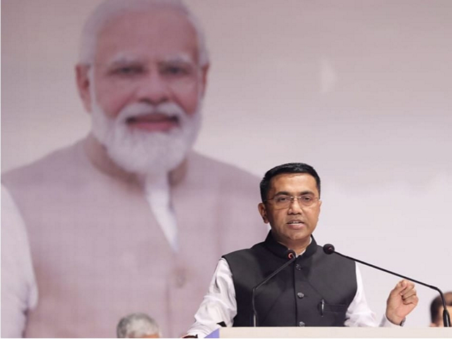 Goa CM joins national leaders at 'Sankalp Se Siddhi' event, reinforces ...