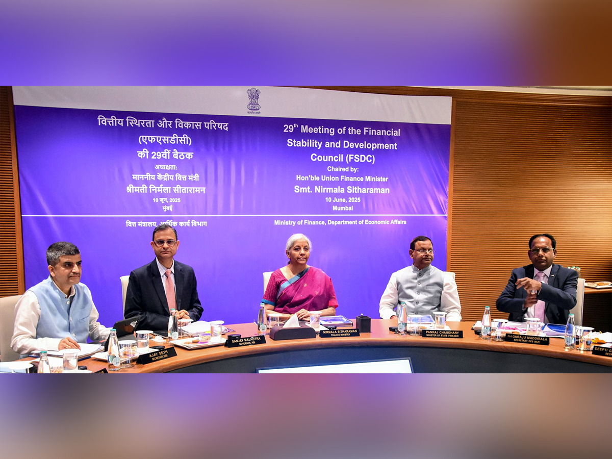 Finance Minister Nirmala Sitharaman chairs 29th FSDC meeting in Mumbai