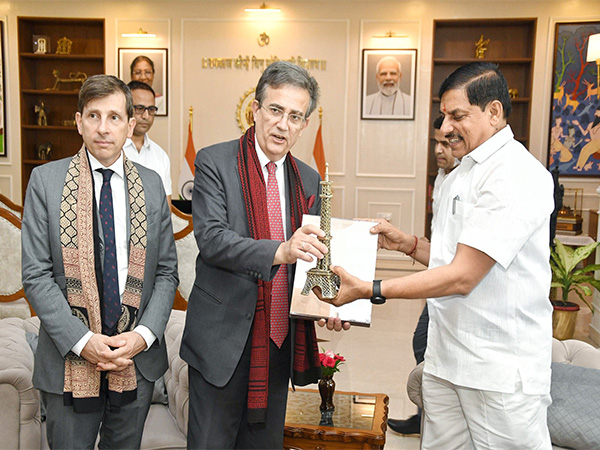 MP CM Mohan Yadav meets French Ambassador to India Thierry Mathou, signs MoU with French Embassy ...