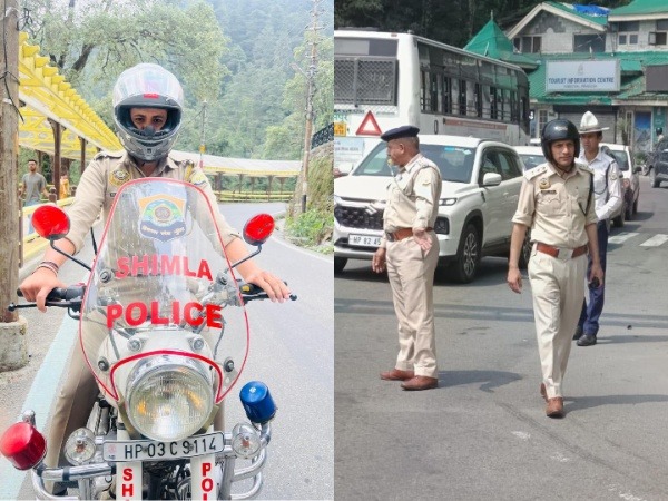 Himachal Pradesh: Shimla police strengthens traffic management amid ...