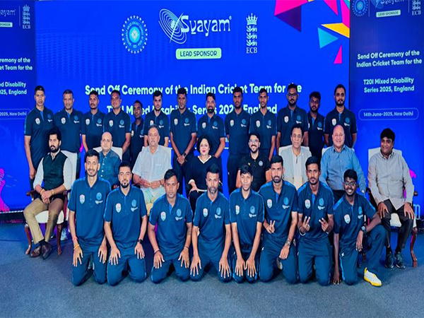 India's first Mixed Disability cricket team given grand send-off for ...