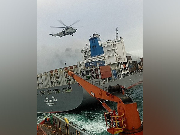 ICG, Navy and IAF execute high-risk operation to stabilise fire-hit ...