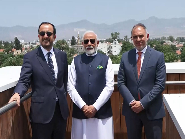 Cyprus President, PM Modi view mountains near Nicosia which are under ...