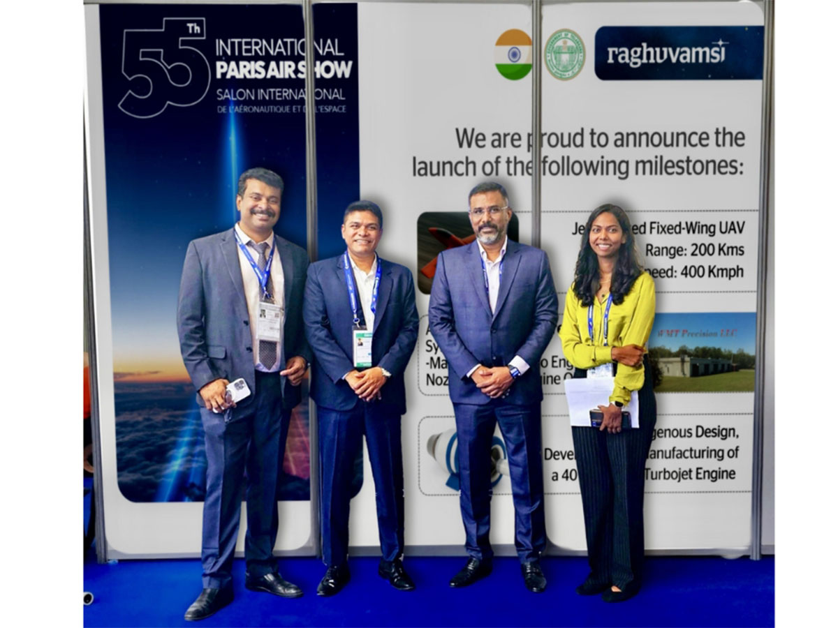 Raghu Vamsi Aerospace Group Debuts Indigenous Jet Engine & UAV ...