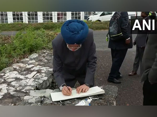 Union Minister Hardeep Singh Puri pays tribute to Kanishka bombing victims in Ireland