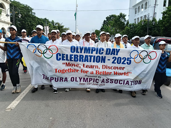 Tripura celebrates International Olympic Day with grand rally; Sports ...