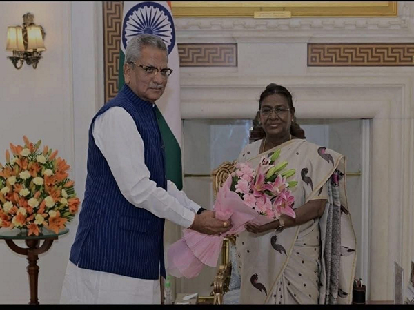 Sikkim Governor meets President Droupadi Murmu at Rashtrapati Bhavan