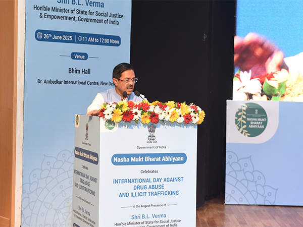 BL Verma attends 'Nasha Mukt Bharat Abhiyan' event on International Day ...