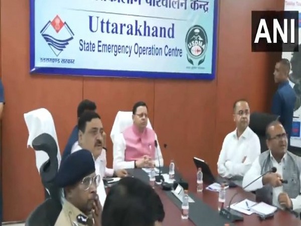 Uttarakhand CM Dhami reviews situation with senior officials following cloudburst incident in ...