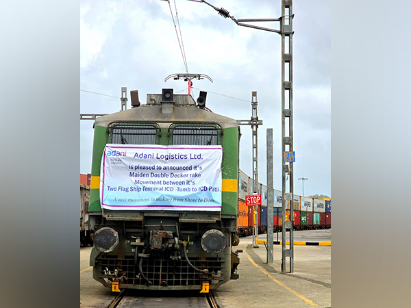 Adani logistics launches First double stack rake between ICD Tumb and ...
