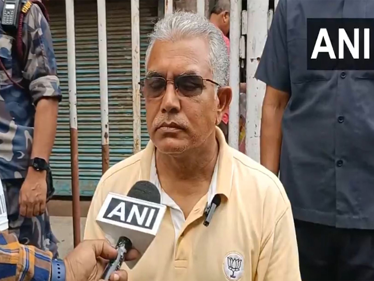 "TMC is trying to protect accused": BJP's Dilip Ghosh on Kolkata gangrape case